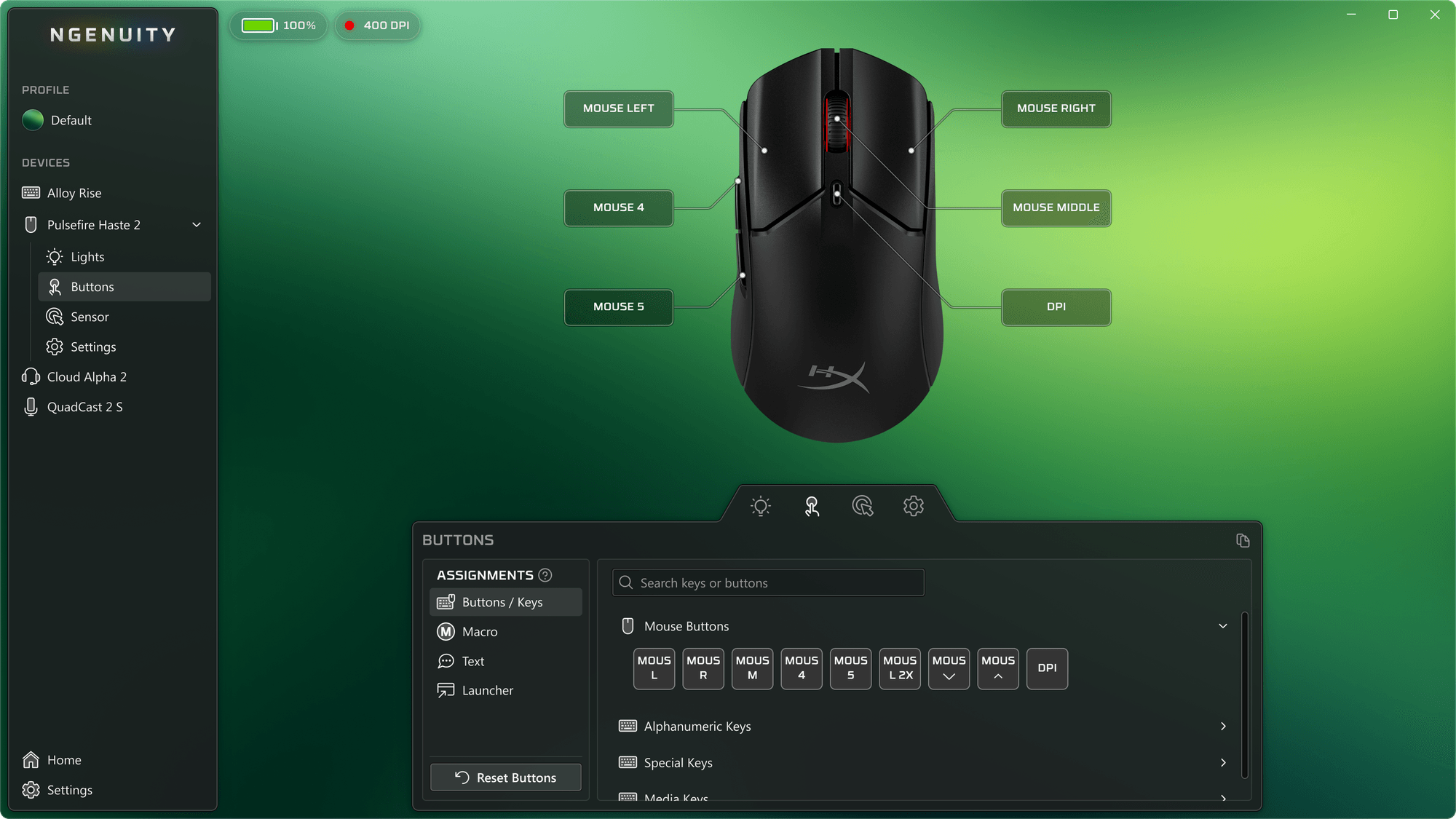 HyperX NGENUITY Software – HyperX AU