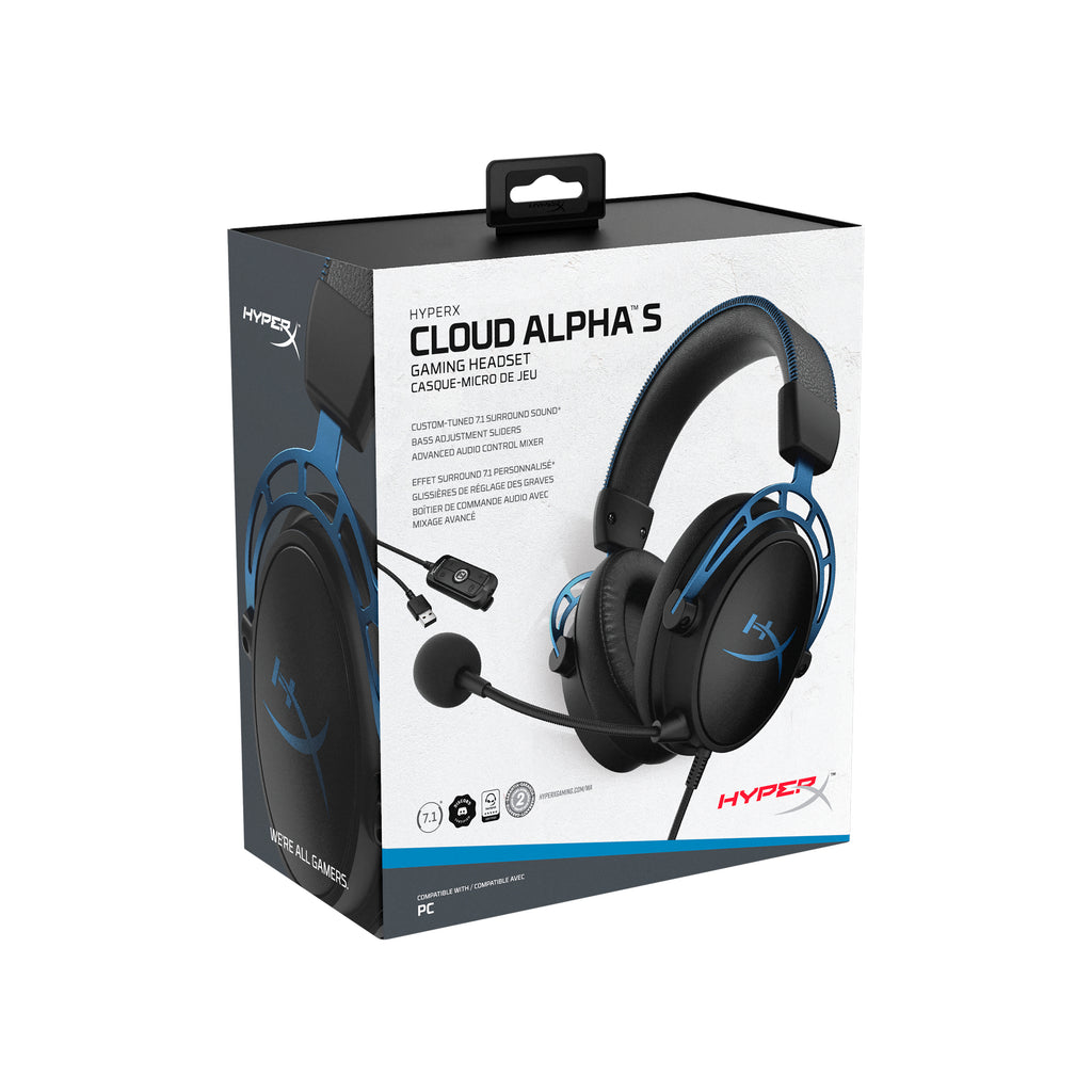 Cloud Alpha S – USB Gaming Headset with 7.1 Surround Sound | HyperX – HyperX AU