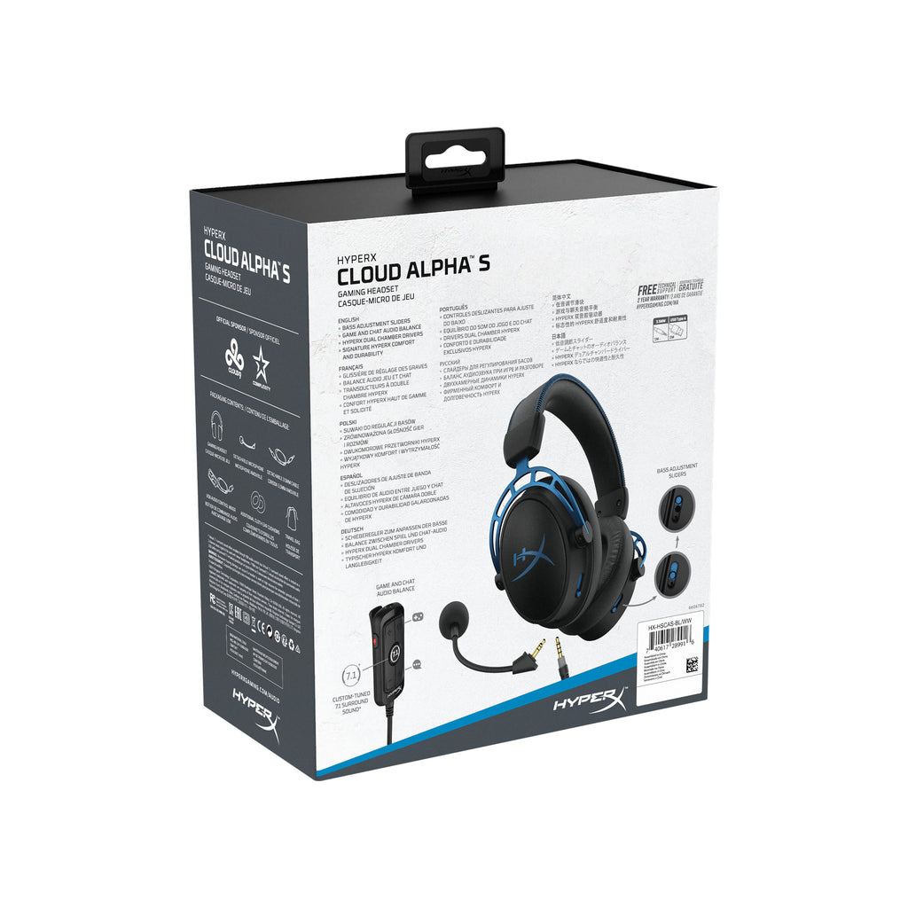 Cloud Alpha S – USB Gaming Headset with 7.1 Surround Sound | HyperX ...